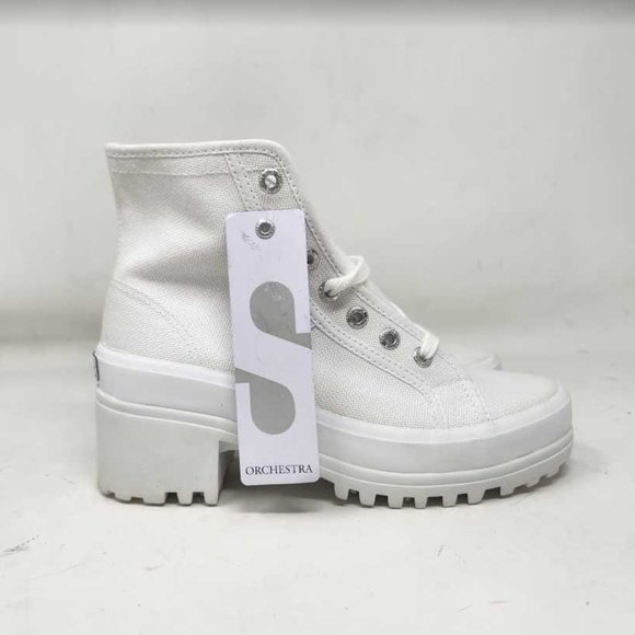 Superga | Shoes | Womens 6 Euro 36 Superga 2448 Alpina Canvas White Hi ...